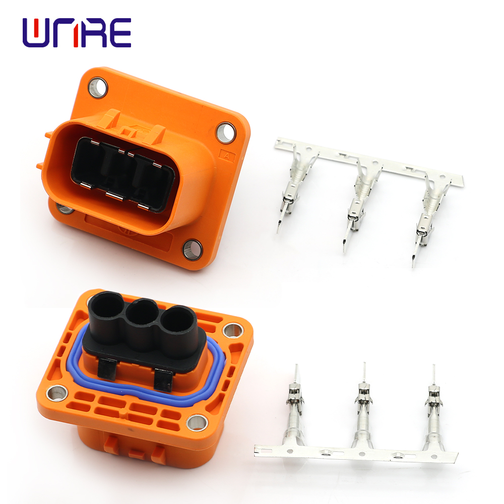 China Low Current Three-core Plug Connector New Energy Electric Vehicle ...