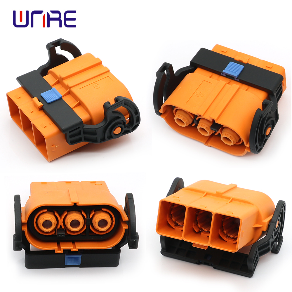 China 3P Straight Angle 125/150/200A DC 1500V High Voltage Connector ...