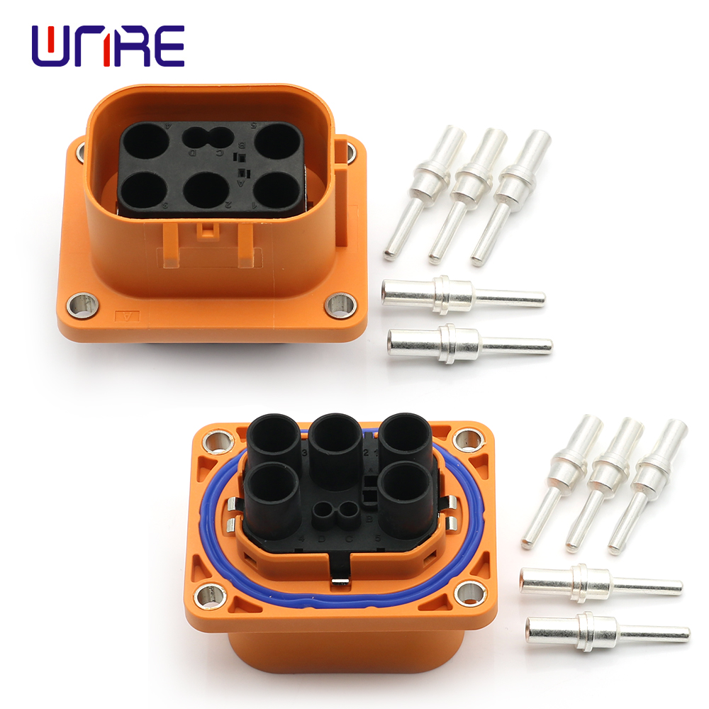 China Low Current Five-core Plug Connector New Energy Electric Vehicle ...