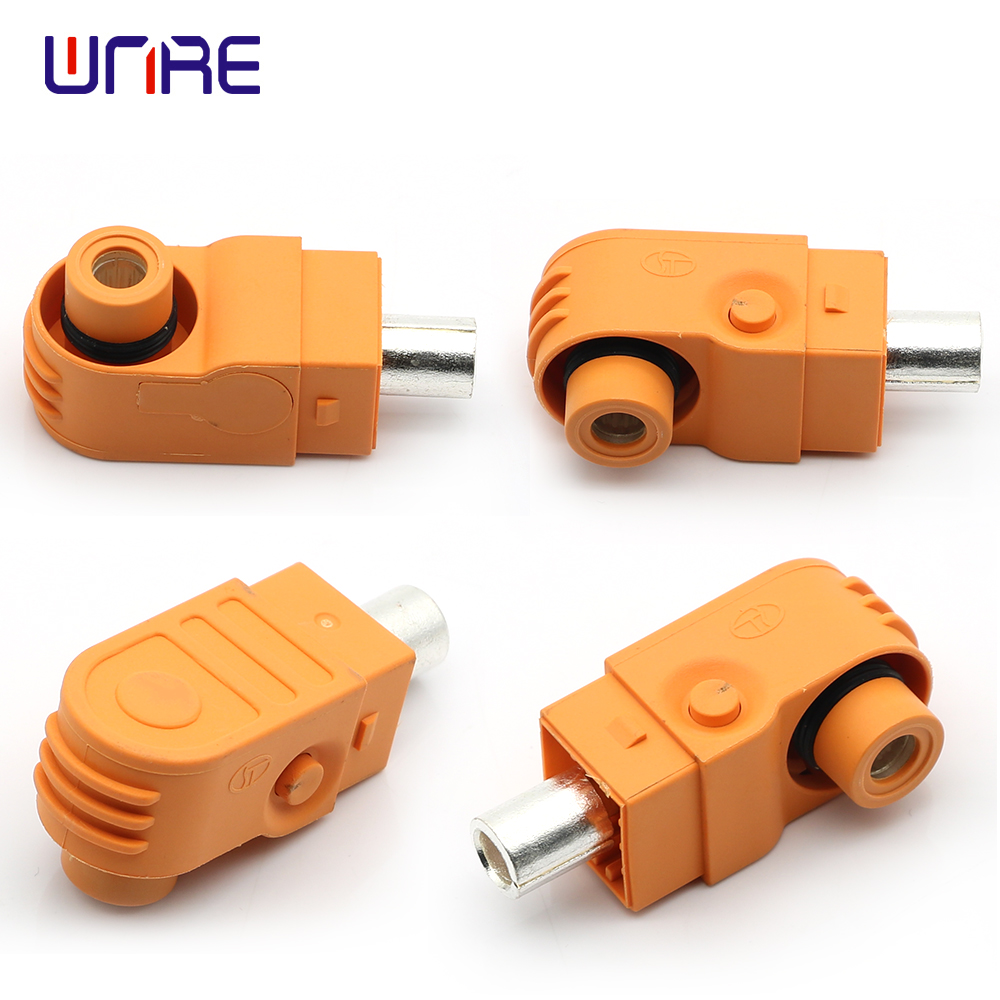 China Φ5.7mm Energy Storage Connector Socket Plug Single Core Right ...
