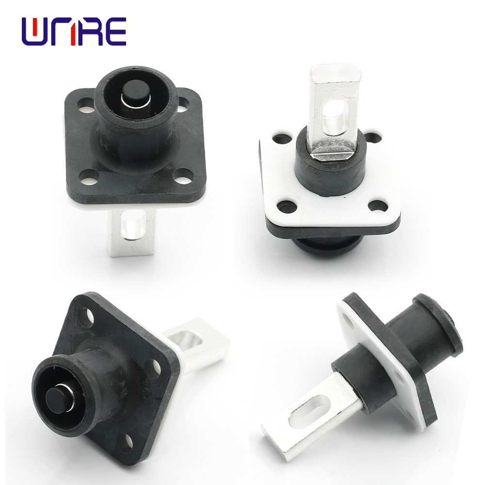 China Φ5.7mm Energy Storage Connector Socket Plug Single Core Right ...