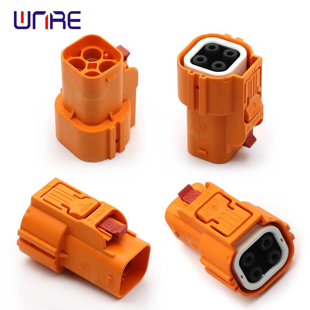 China Low Current Four-core Plug Connector New Energy Electric Vehicle ...