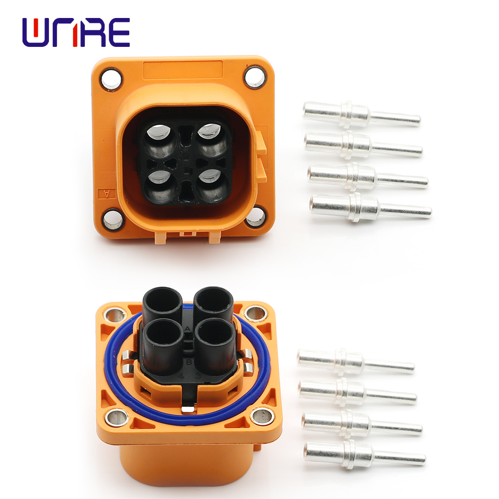 China Low Current Four-core Plug Connector New Energy Electric Vehicle ...