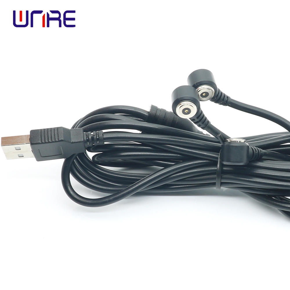 China Connector Magnetic Cable Wire 1.4m Male 8mm Magnetic USB Cable 3 ...