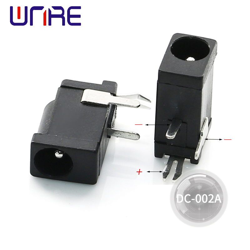 China Dc-002a DC charging power socket Female connector Manufacturer ...
