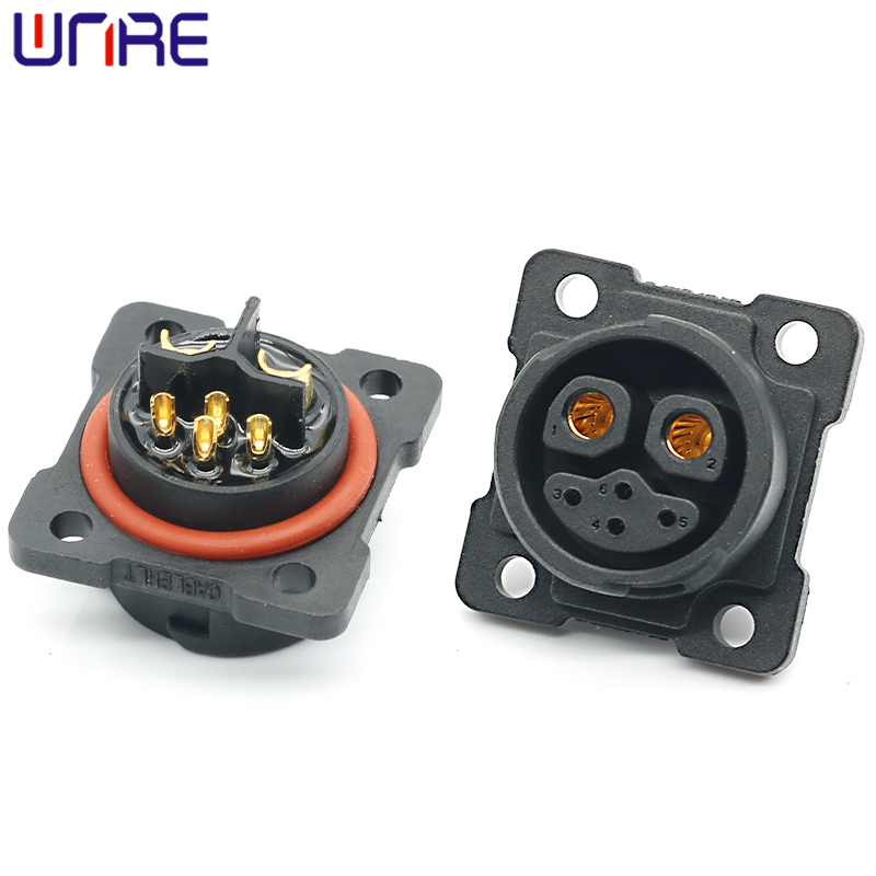 China M25-2+4 Female Electric Bike Charger Battery Charger Socket ...