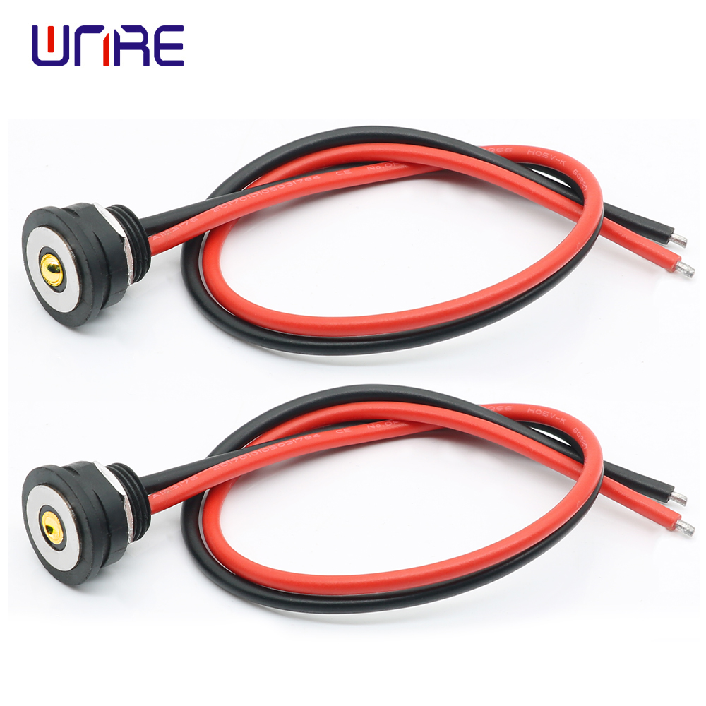 China 10A Magnetic Attraction Connector Male Female Power Wire 18cm ...