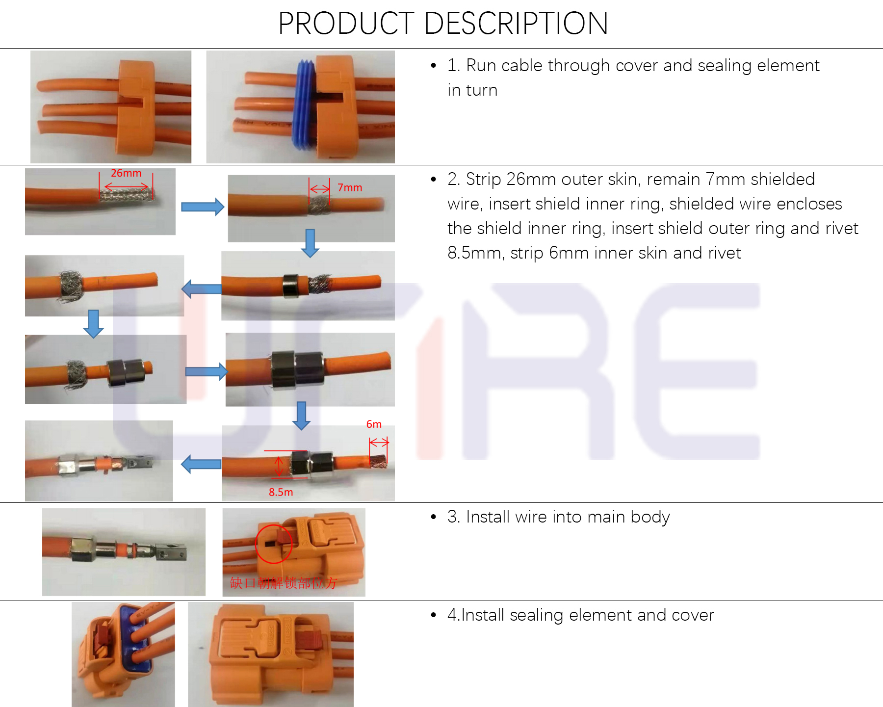 China Low Current Three-core Plug Connector New Energy Electric Vehicle ...