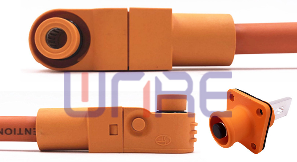 China Φ5.7mm Energy Storage Connector Socket Plug Single Core Right ...